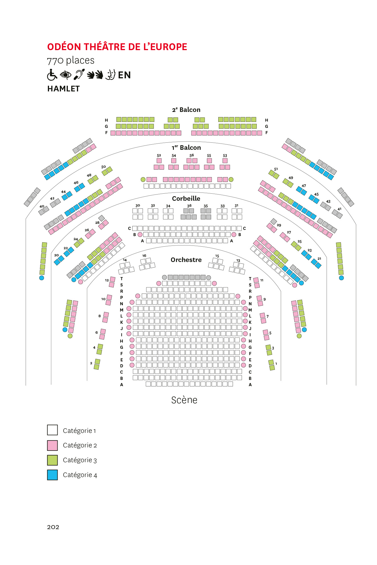 Plans des salles ・ Comédie-Française