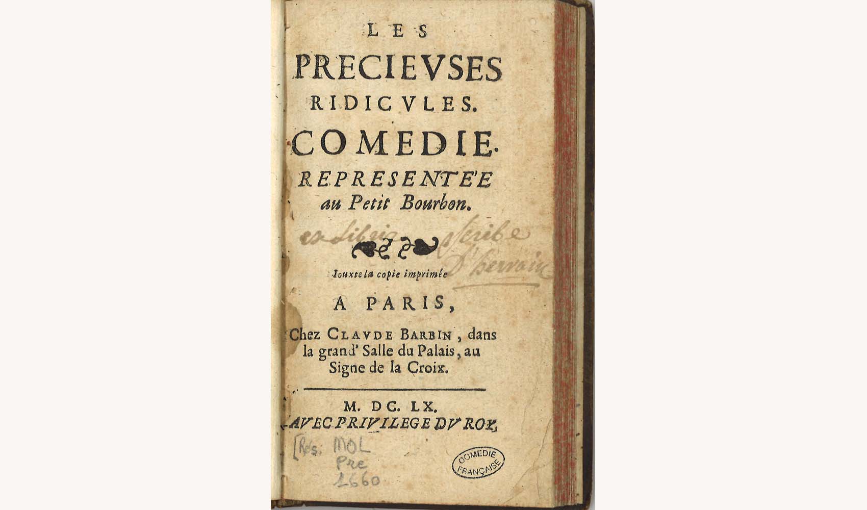 Les Précieuses ridicules ・ Comédie-Française