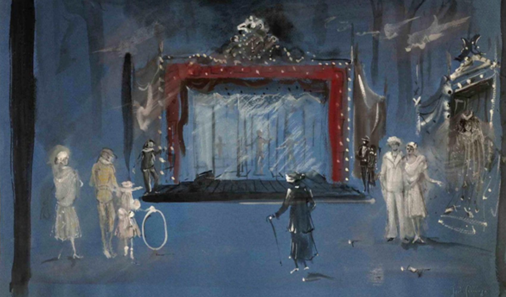 Don d'un ensemble de documents de José Quiroga ・ Comédie-Française