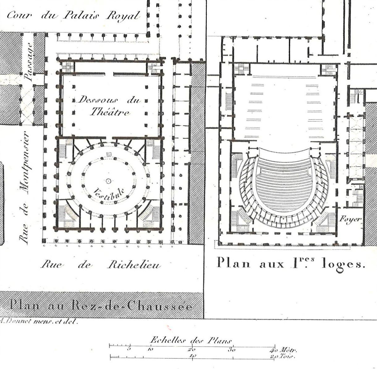 Au fil des plans : les travaux à la salle Richelieu ・ Comédie-Française