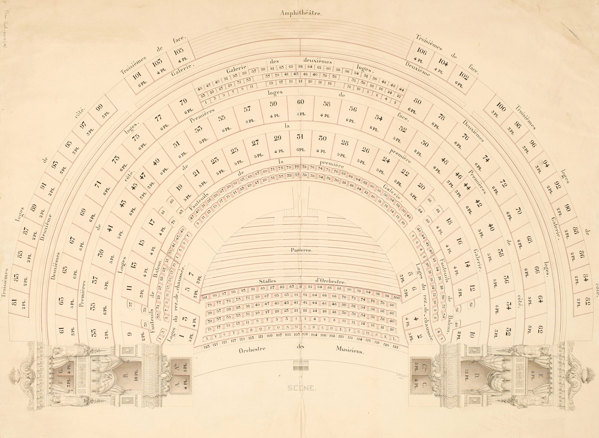 Au fil des plans : les travaux à la salle Richelieu ・ Comédie-Française