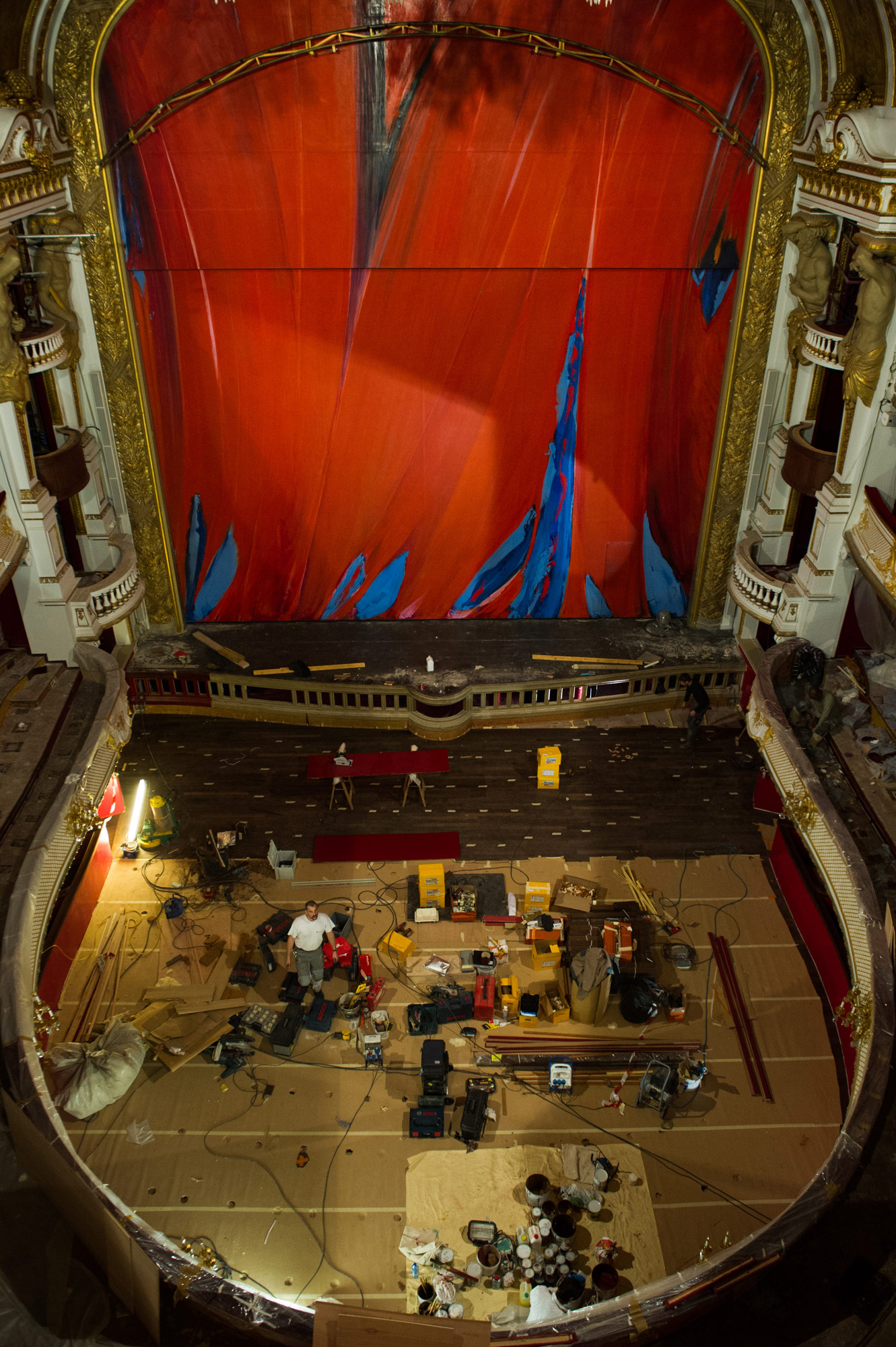 Au fil des plans : les travaux à la salle Richelieu ・ Comédie-Française